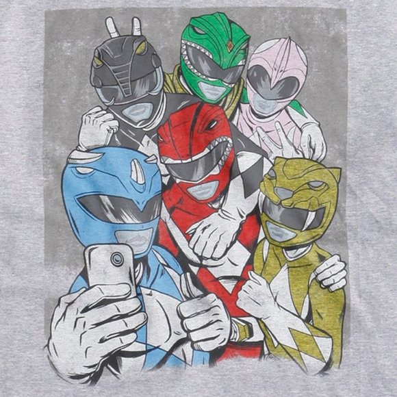 Power Ranger | Shirts | New Mighty Morphin Power Rangers Group Selfie ...